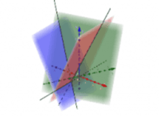 Intersection of Three Planes – GeoGebra